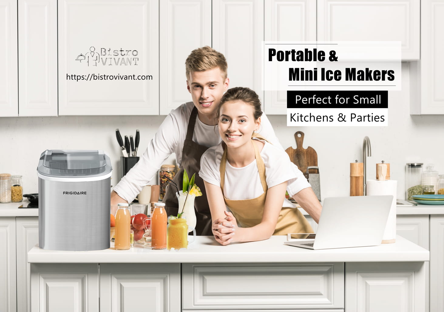 Portable Mini Ice Makers for Kitchens and Parties