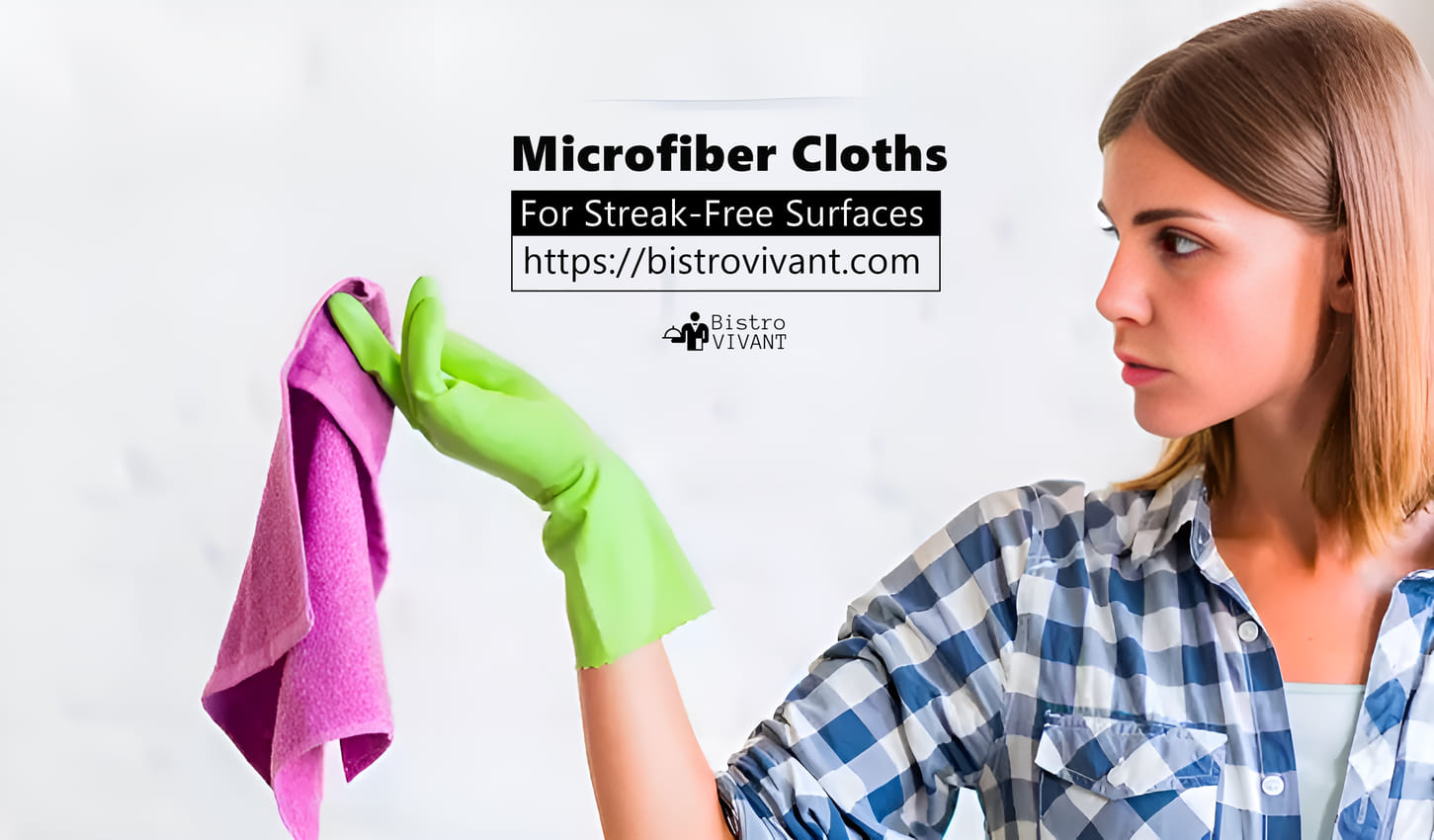 Microfiber Cloths for Streak-Free Surfaces